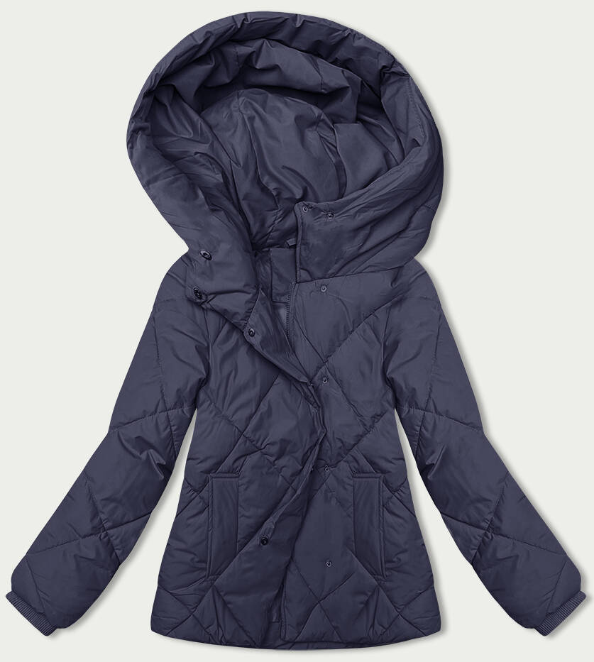 Przejściowa kurtka damska granatowa (5M3175-215) J STYLE niebieski ...